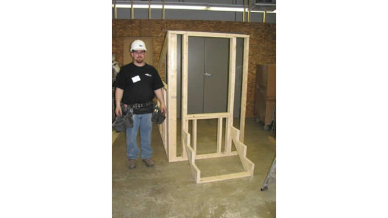 Jordan Lapp wins Baltimore ABC Carpentry Competition