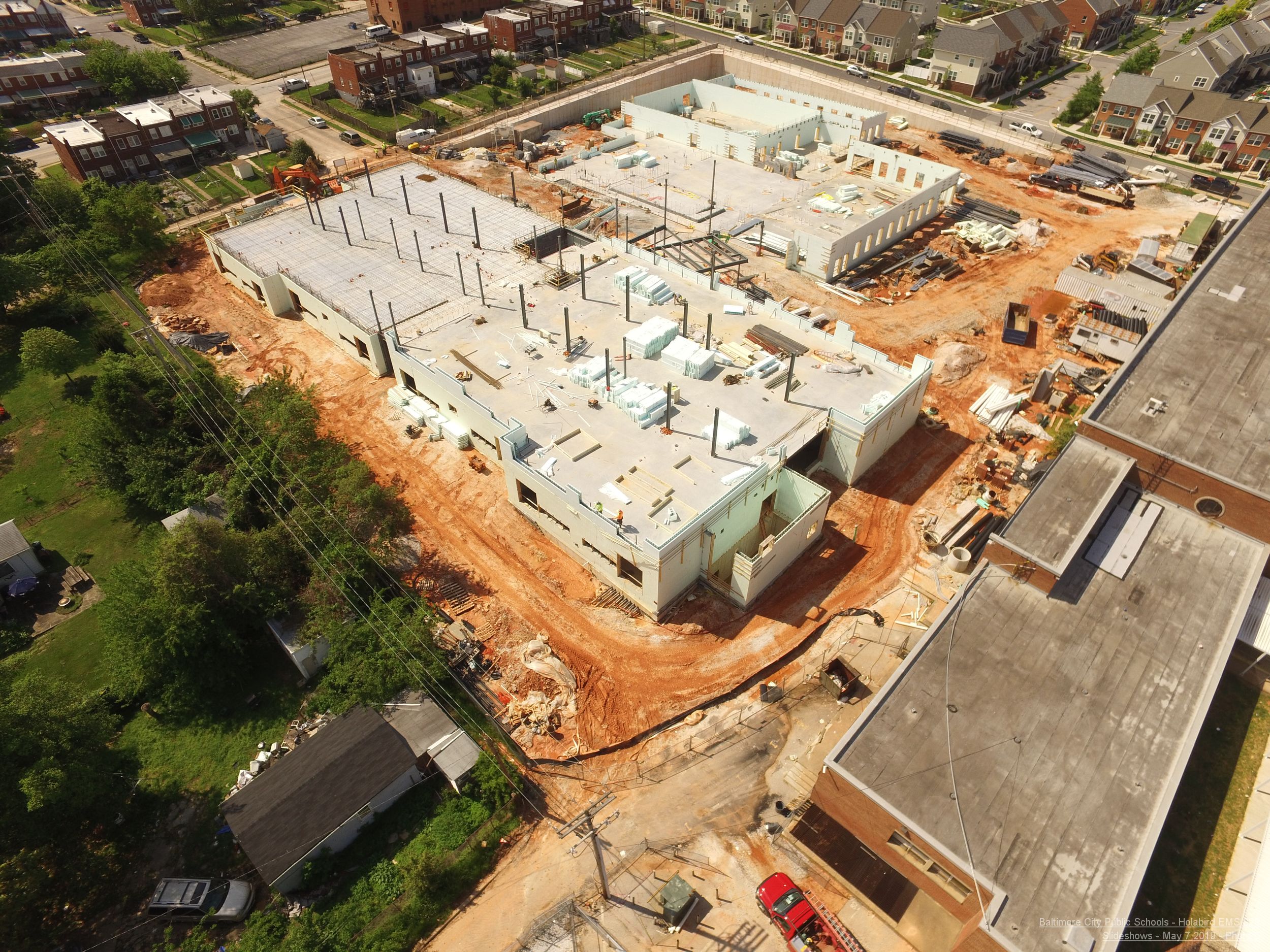 Progress Update! Holabird Elementary/Middle School - CAM Construction ...