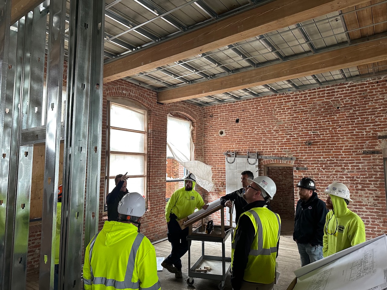 Stehli Silk Mill Lofts—FRAMING UP THE FUTURE - CAM Construction | Baltimore