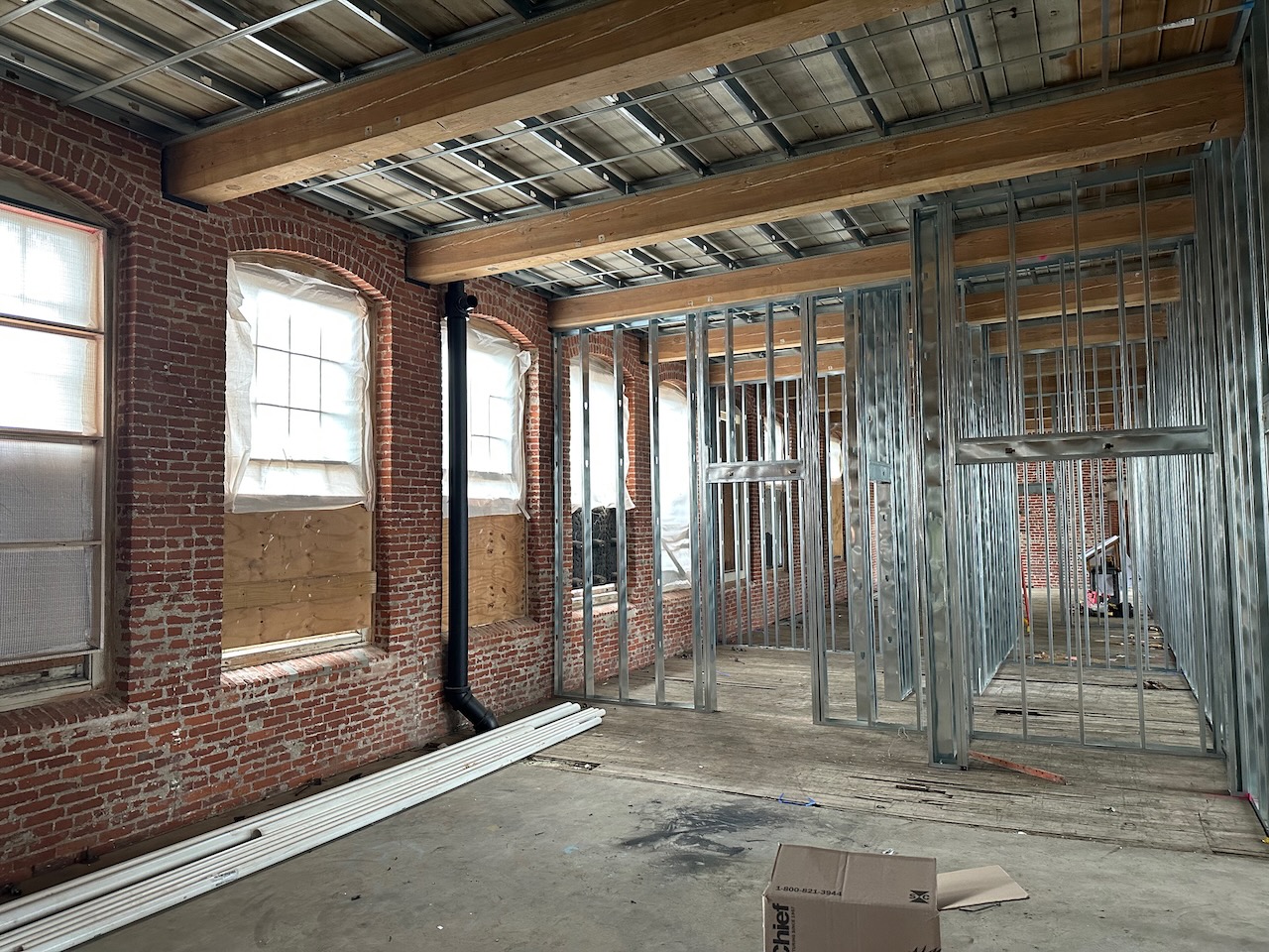 Stehli Silk Mill Lofts—FRAMING UP THE FUTURE - CAM Construction | Baltimore
